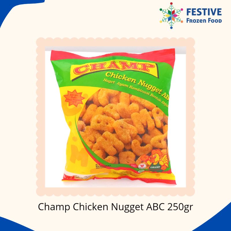 Jual Champ Chicken Nugget ABC 250gr | Shopee Indonesia