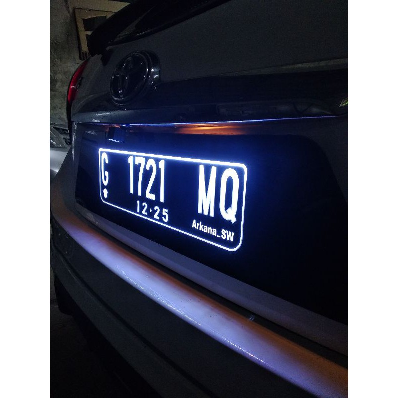 Jual Plat Akrilik Mobil LED | Shopee Indonesia