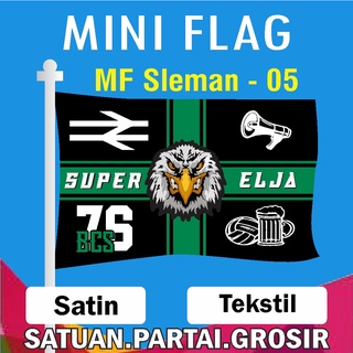 Jual BENDERA SUPORTER BOLA SLEMAN/MINI FLAG PSS SLEMAN/SUPORTER SLEMAN ...