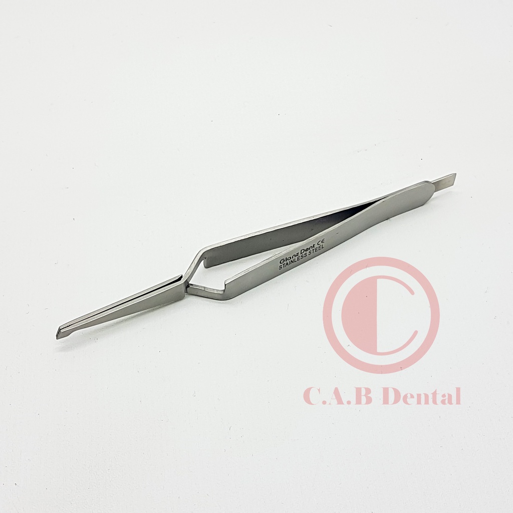 Jual GLANZ ORTHO BRACKET TWEEZER SILANG / PINSET BEHEL / PINSET BRACKET ...