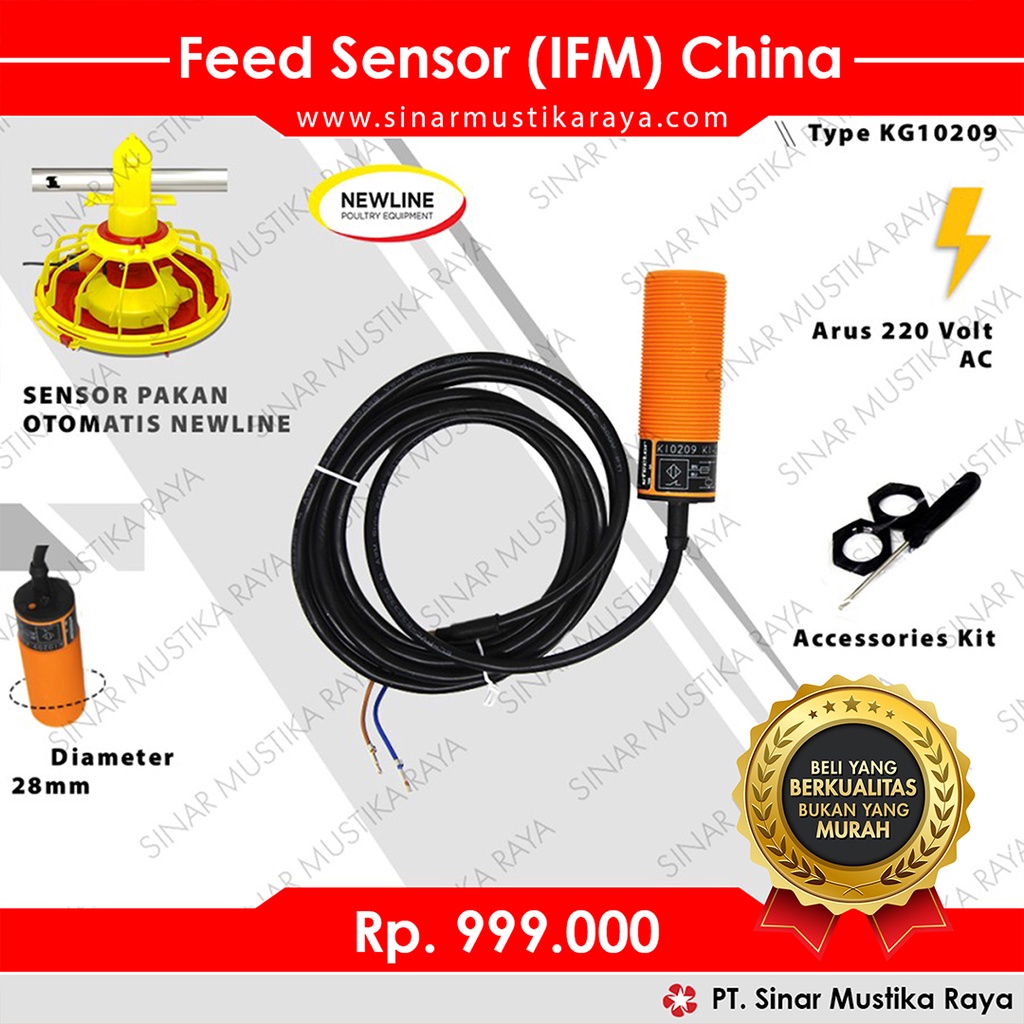 Jual Feed Sensor (IFM) China Pengontrol Motor Auger Pakan Ayam Otomatis ...