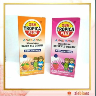 Jual OBH Tropica Plus syrup Anak 60ml Rasa Jeruk dan Strawberry,OBH ...