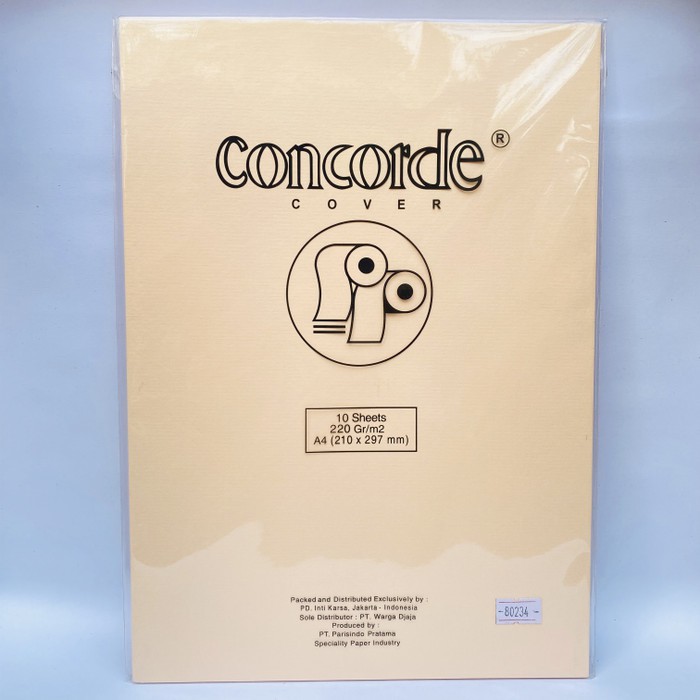 Jual KERTAS CONCORDE A4 220gr/m2 | Shopee Indonesia