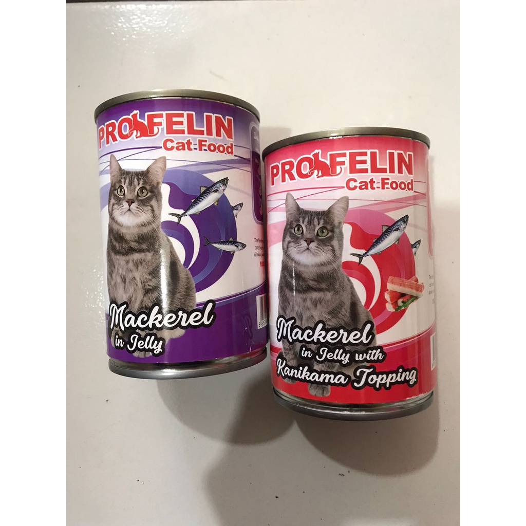 Jual PROFELIN MAKANAN BASAH KUCING 400GR - ADULT ALL VARIANT | Shopee ...