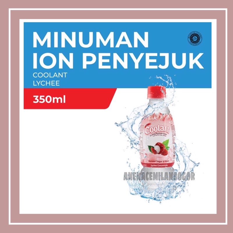 Jual Coolant Lychee 350Ml / Minuman Ion Penyejuk | Shopee Indonesia
