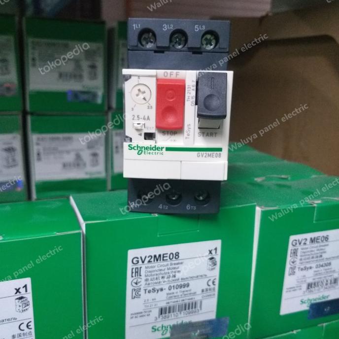 Jual Motor Circuit Breaker / MCB Schneider GV2 ME08 GV2ME08 | Shopee ...