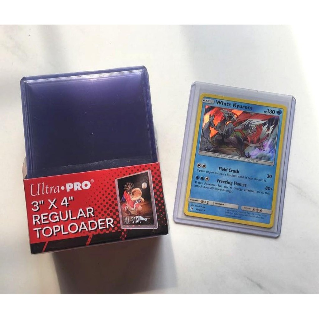Jual ECERAN PER PCS Ultra Pro Toploader Regular 35pt Top Loader Pokemon ...