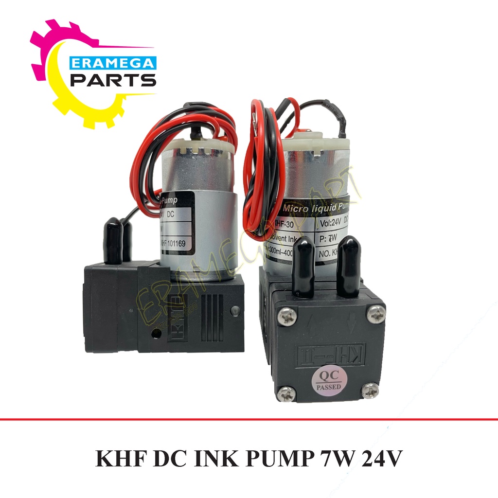 Jual KHF BIG INK PUMP 24V 7W / POMPA TINTA SOLVENT 24V 7W | Shopee ...