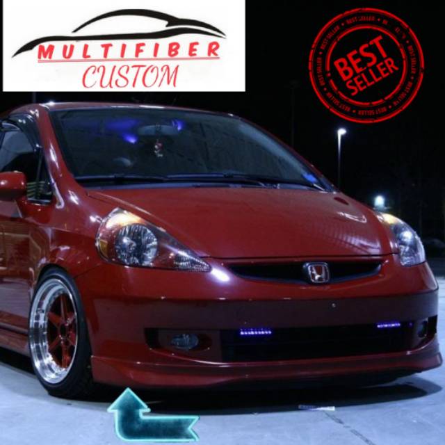 Jual Front lips bodykit add-on honda Jazz gd 3 fit dan isdi Indonesia ...