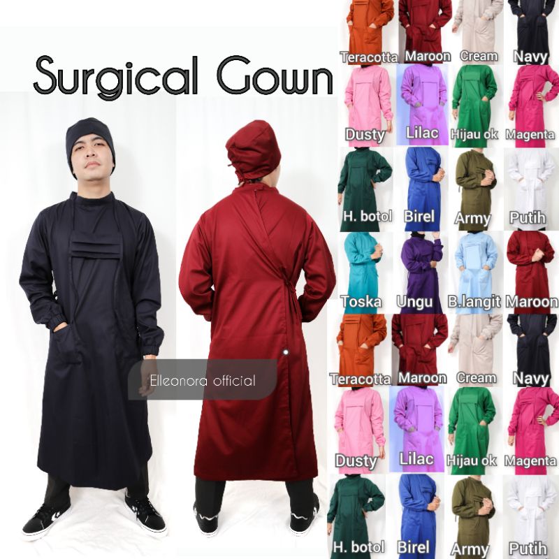 APD / JUBAH OPERASI / SURGICAL GOWN / JAS LAB | Shopee Indonesia