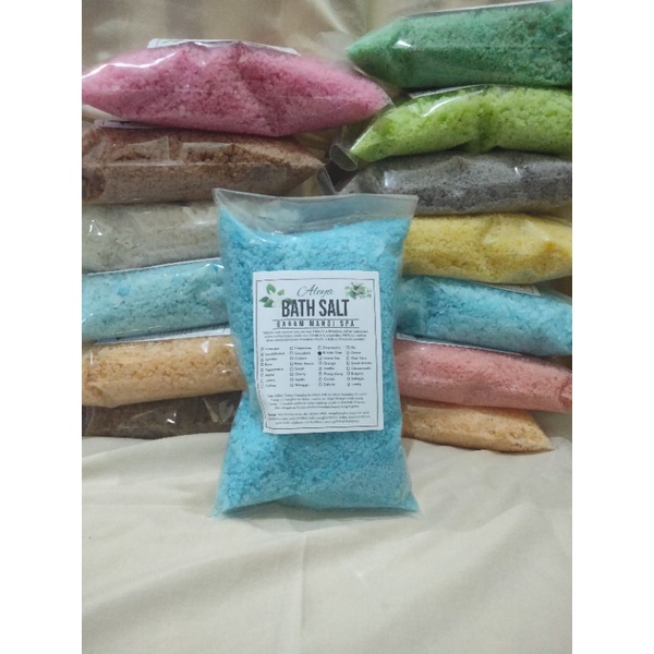 Jual ( 500 GRAM ) Garam Mandi | Garam Kaki | Aromatherapy | Garam Salon ...