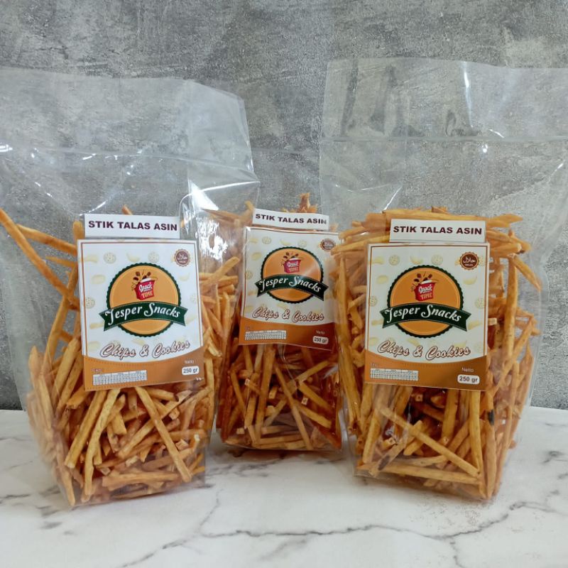 Jual STIK TALAS ASIN, EMPUK, GURIH, NIKMAT 250 gram | Shopee Indonesia