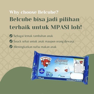 Jual Belcube Keju Plain Cheese Spread 24 Cube Keju MPASI - Kabakids ...