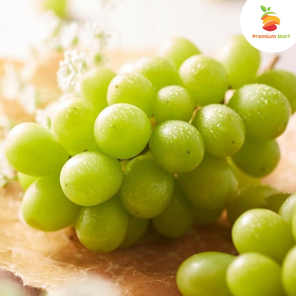Jual Anggur Shine Muscat Hijau (1 pack) | Shopee Indonesia