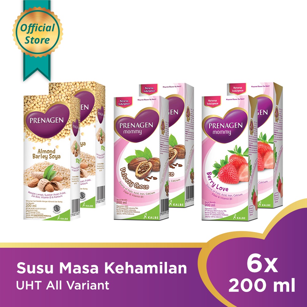 Jual Bundling PRENAGEN Mommy UHT All Variant 6 Pack | Shopee Indonesia