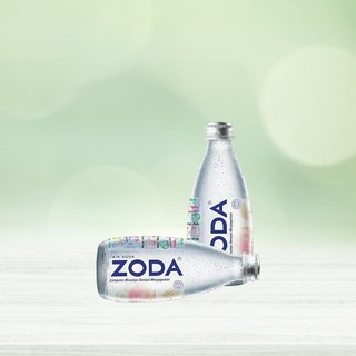 Jual Air soda zoda/ Zoda One way Bottle (Botol Kaca 250ml) | Shopee ...