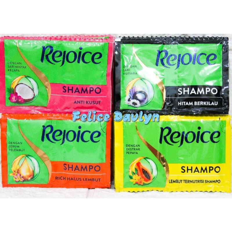 Jual REJOICE Shampoo sachet 10ml x12 | Shopee Indonesia