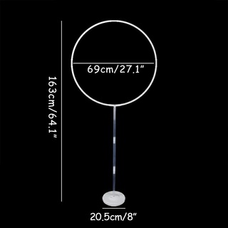 Jual Stand Balon lingkaran / Bulat Standing Balloon holder circle Tiang ...
