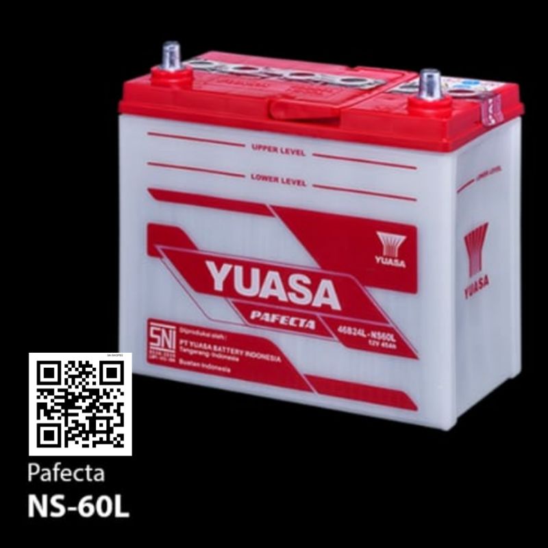 Jual Accu - Aki Yuasa Pafecta NS60L - 45Ah | Shopee Indonesia
