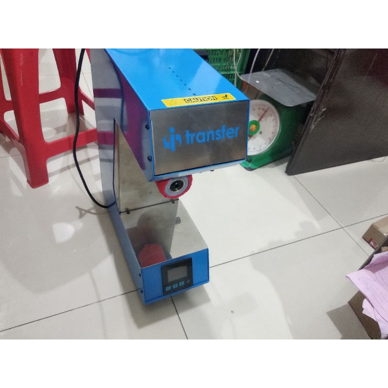 Jual mesin i-transfer multi roller press cetak tumbler plastic cup ...