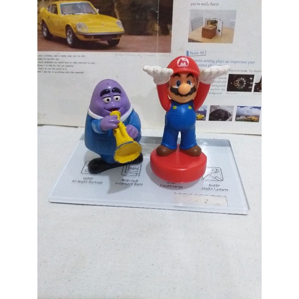 Jual Action Figure Mario Bros & Maskot Mcd 2Pcs (Second) | Shopee Indonesia
