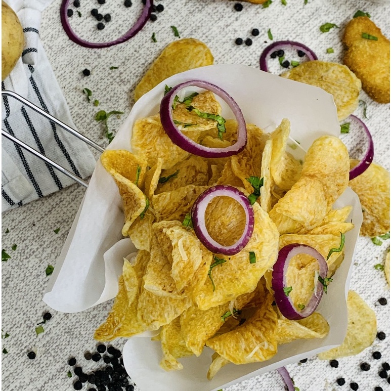 Jual Munching Queen Potato Chips Chicken Nugget Indonesia|Shopee Indonesia