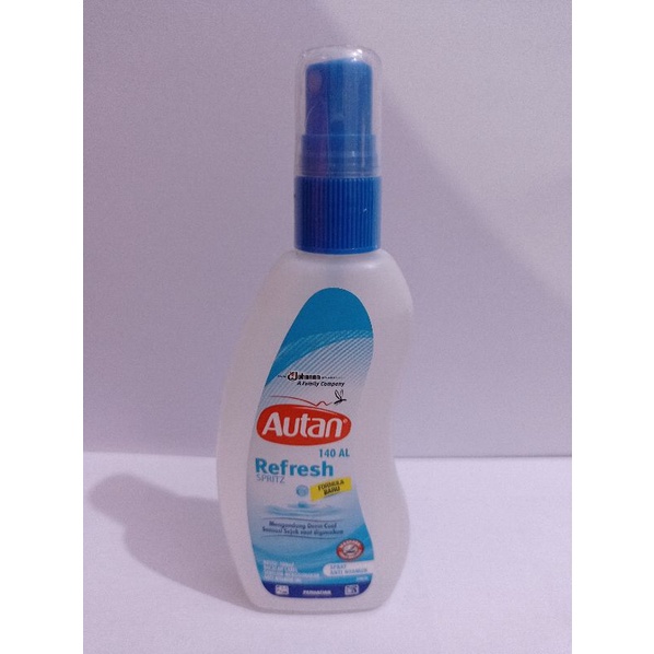 Jual Autan Refresh Spritz Spray 100ml (Spray Penolak Nyamuk) | Shopee ...