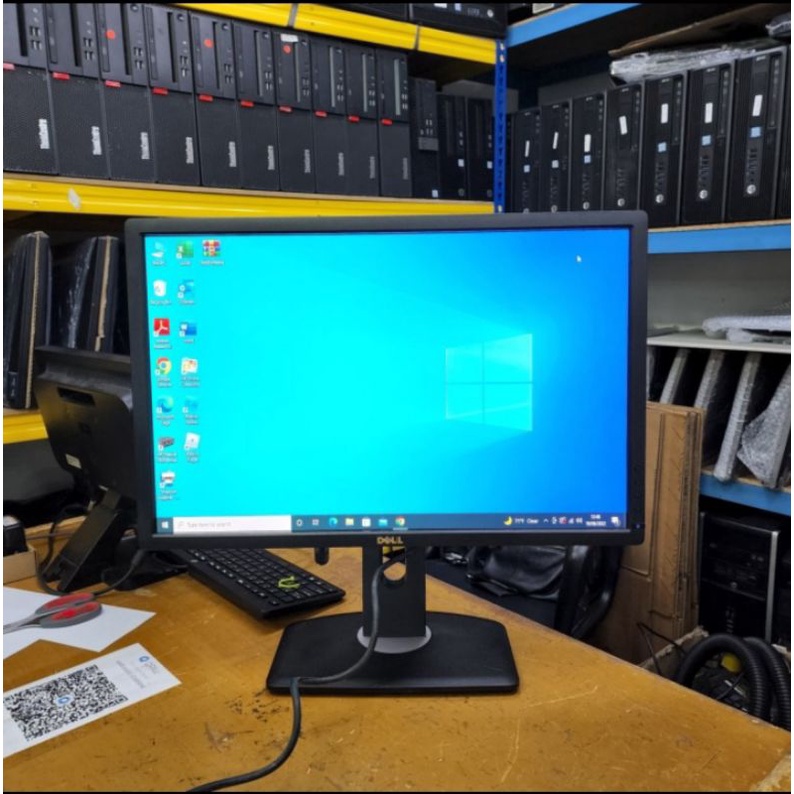 Jual MONITOR DELL 24 INCH WIDE FULL HD KAKI NAIK TURUN BISA VERTIKAL ...