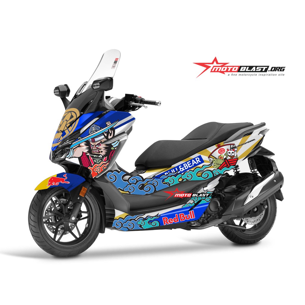 Jual Decal Stiker Honda FORZA 250 Livery SHOEI MOTEGI JAPAN 2018 ...