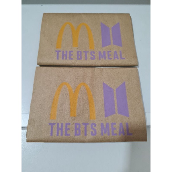 Jual Paper Bag MCD BTS Meal | Shopee Indonesia
