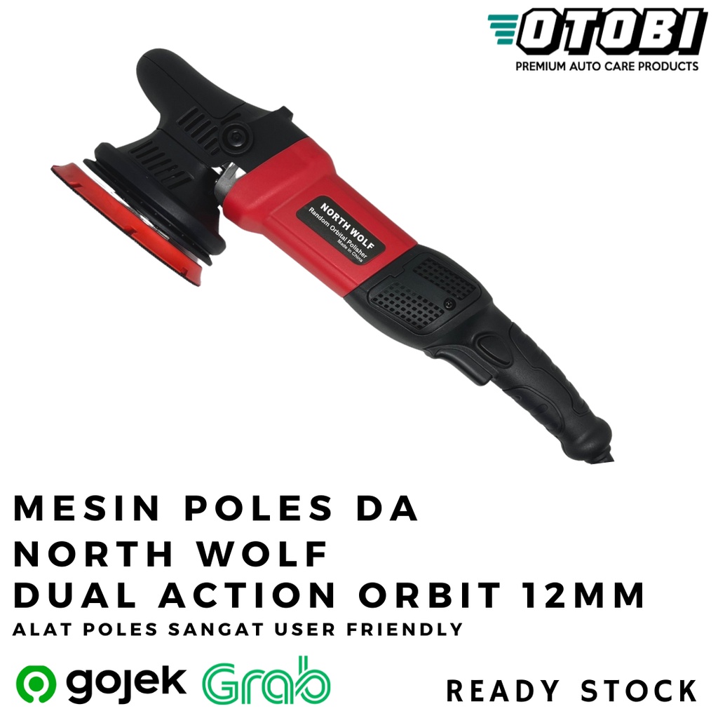 Jual Mesin Alat Poles DA Dual Action Orbit 15mm 5" Polisher North Wolf ...