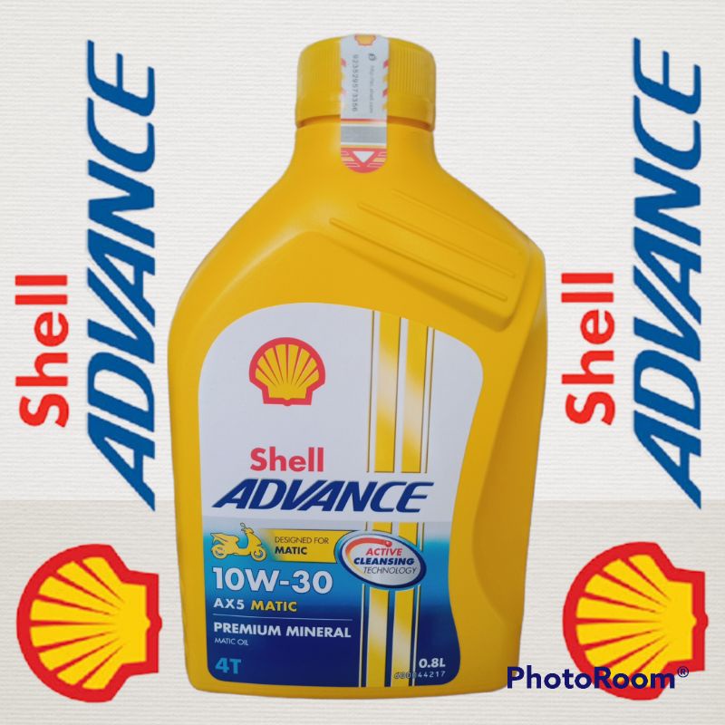 Jual OLI SHELL ADVANCE AX5 SCOOTER MATIC 10W-30 0.8L ( BARCODE SCAN)100% ORIGINAL | Shopee Indonesia