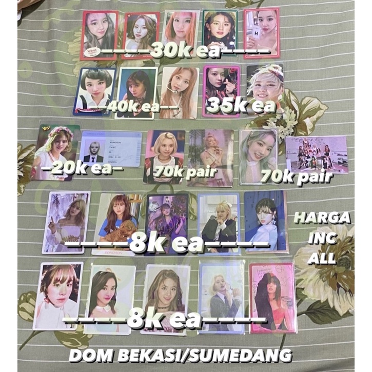 Jual Photocard Twice | Shopee Indonesia