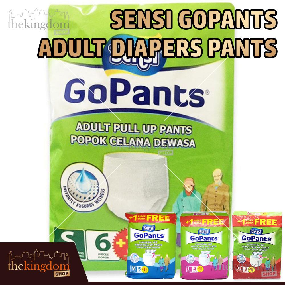 Jual Sensi GoPants Adult Diapers Popok Celana Dewasa Go Pants Pant | Shopee Indonesia