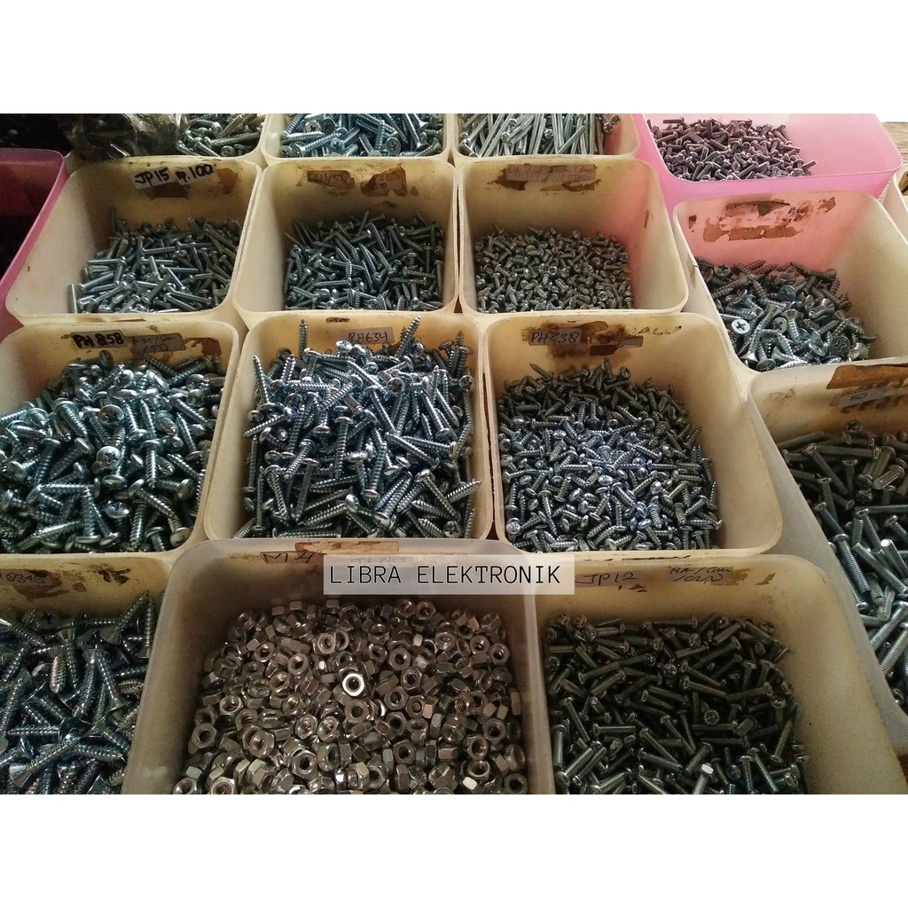 Jual Baut Mur Ukuran 3mm X 50mm | Shopee Indonesia