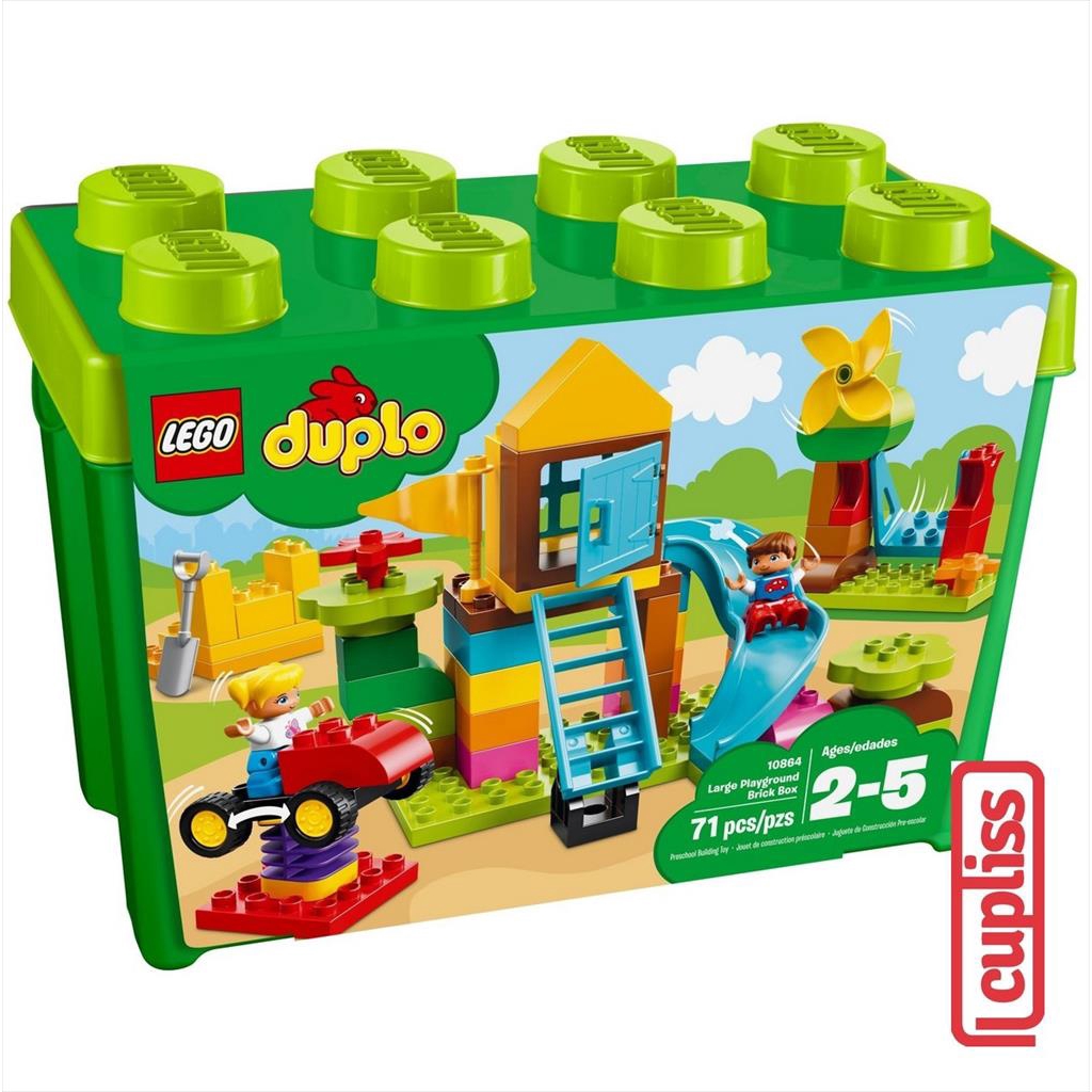 Jual LEGO Duplo 10864 Large Playground Brick Box | Shopee Indonesia