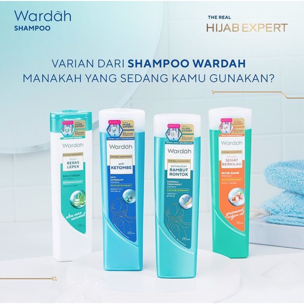 Jual Wardah Shampoo 170 ml / Hijab Expert | Shopee Indonesia