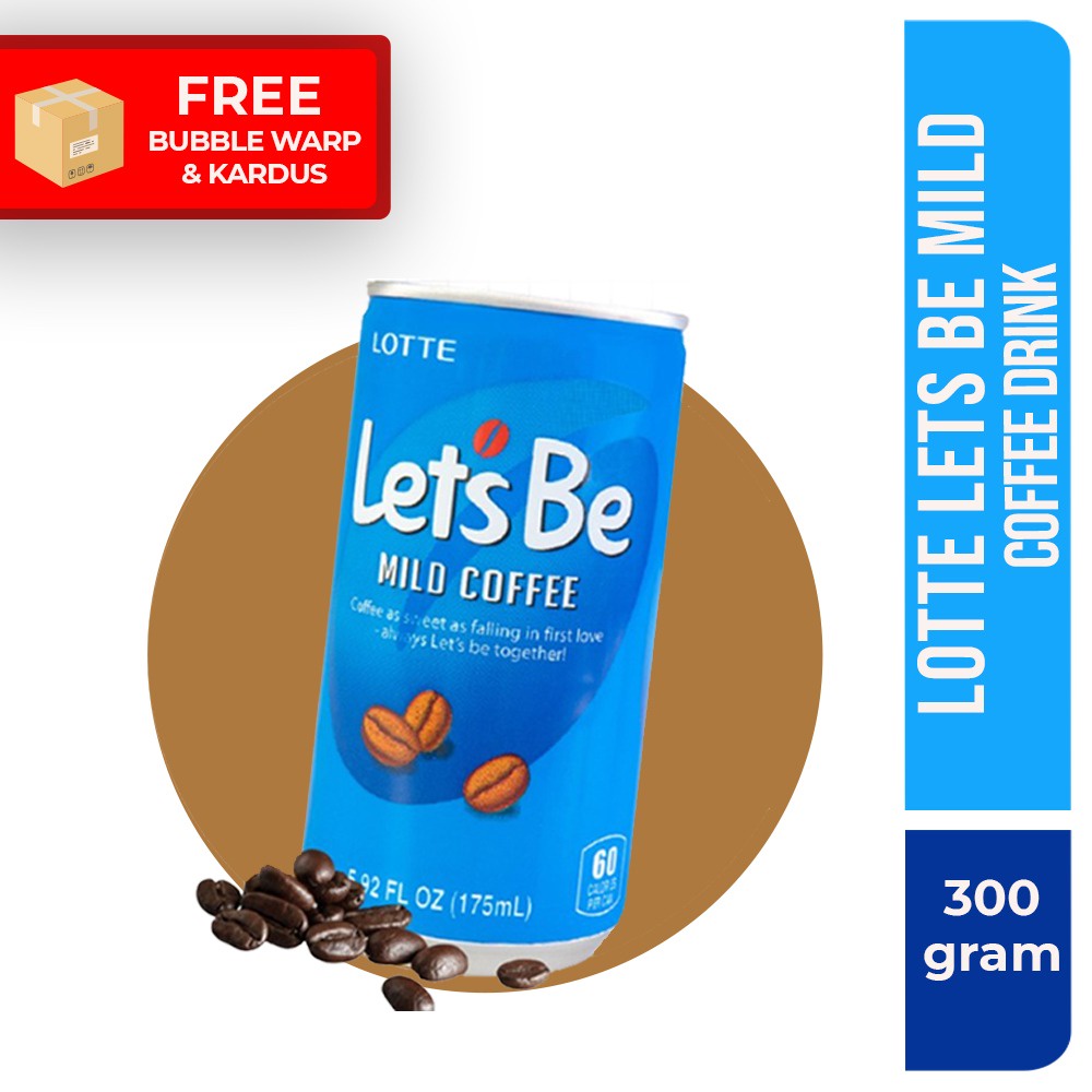 Jual Lotte Lets Be Mild Coffee Drink - 175ml Indonesia|Shopee Indonesia