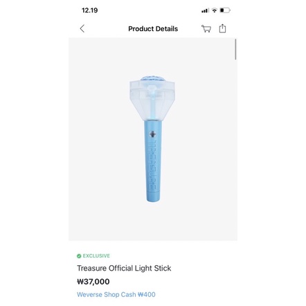 Jual PREORDER TREASURE LIGHT STICK / TEULIGHT | Shopee Indonesia