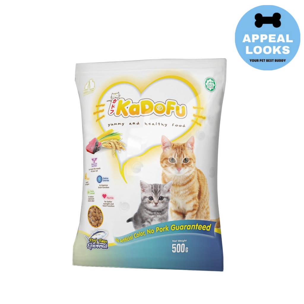 Jual Kadofu 400gr Makanan Pakan Kucing Dewasa & Kitten / Cat Dry Food ...