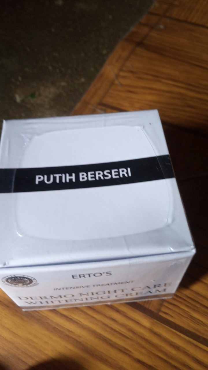 Ertos Night Cream Dermo Night Care Whitening Krim Malam Ertos ...