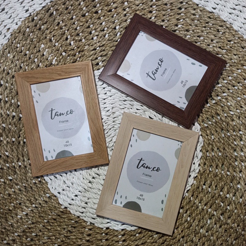 Jual FRAME / FIGURA / BINGKAI FOTO MINIMALIS UKURAN 4R (10x15cm ...