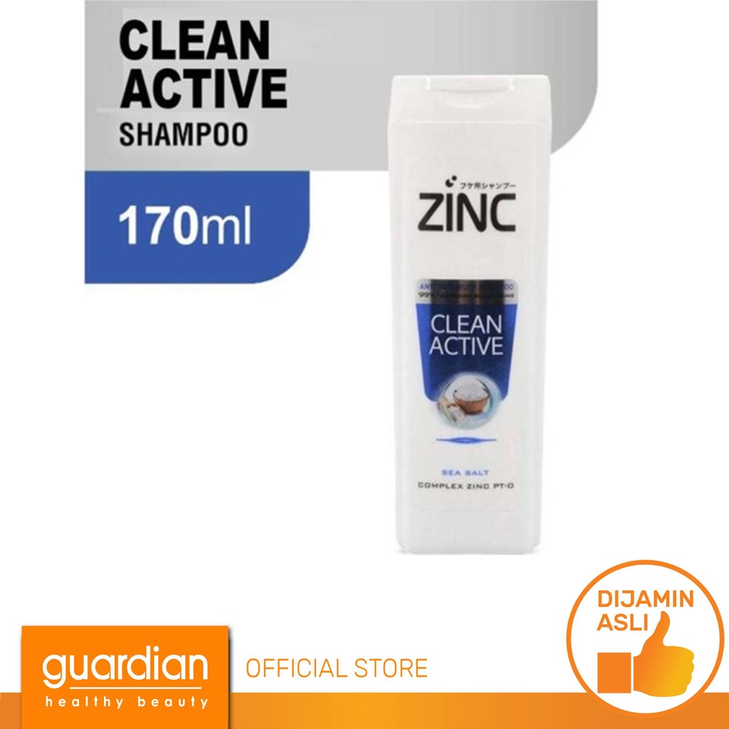 Jual Zinc Shampoo Clean&Active 170Ml | Shopee Indonesia
