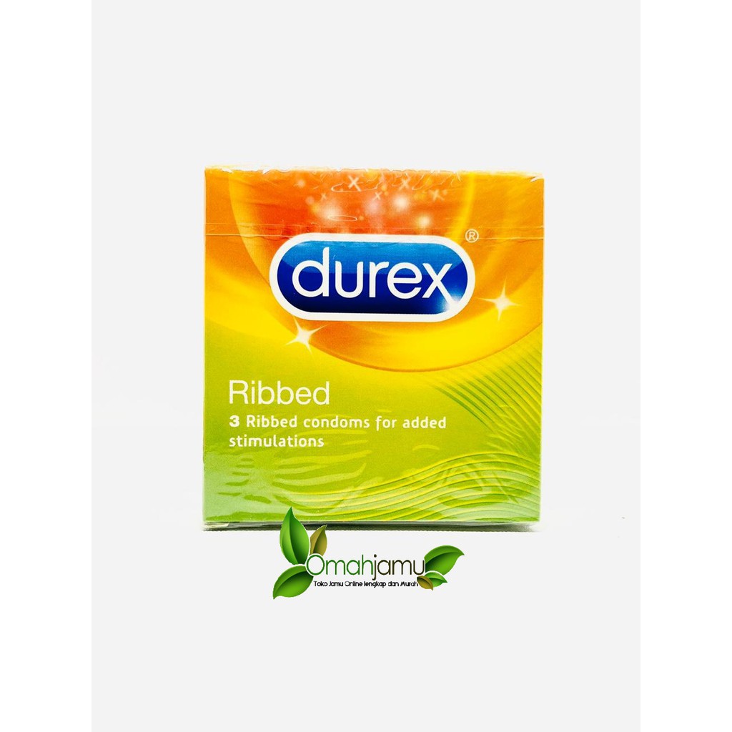 Jual Kondom Durex Ribbed isi 3. Tekstur Gerigi | Shopee Indonesia