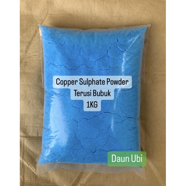 Jual Copper Sulphate / Terusi / Antilumut / Terusi Bubuk (1KG) | Shopee ...