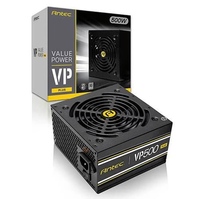 Antec VP Series 500W VP500 PLUS 80+ White Certified Japanese Capacitor ...