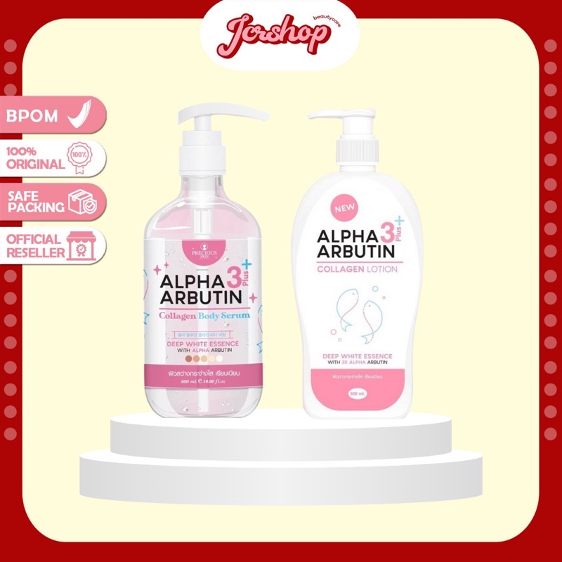 Jual PRECIOUS SKIN Alpha Arbutin 3 Plus Collagen Body Lotion 500ml | PRECIOUS SKIN Alpha Arbutin ...
