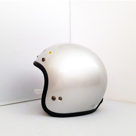 Jual Helm Zeus Retro ZS-385 Silver (B) | Shopee Indonesia