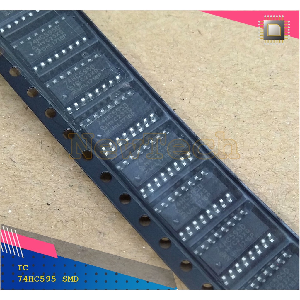 Jual IC 74HC595 74 HC595 HC 595 Shift Register SMD SMT | Shopee Indonesia