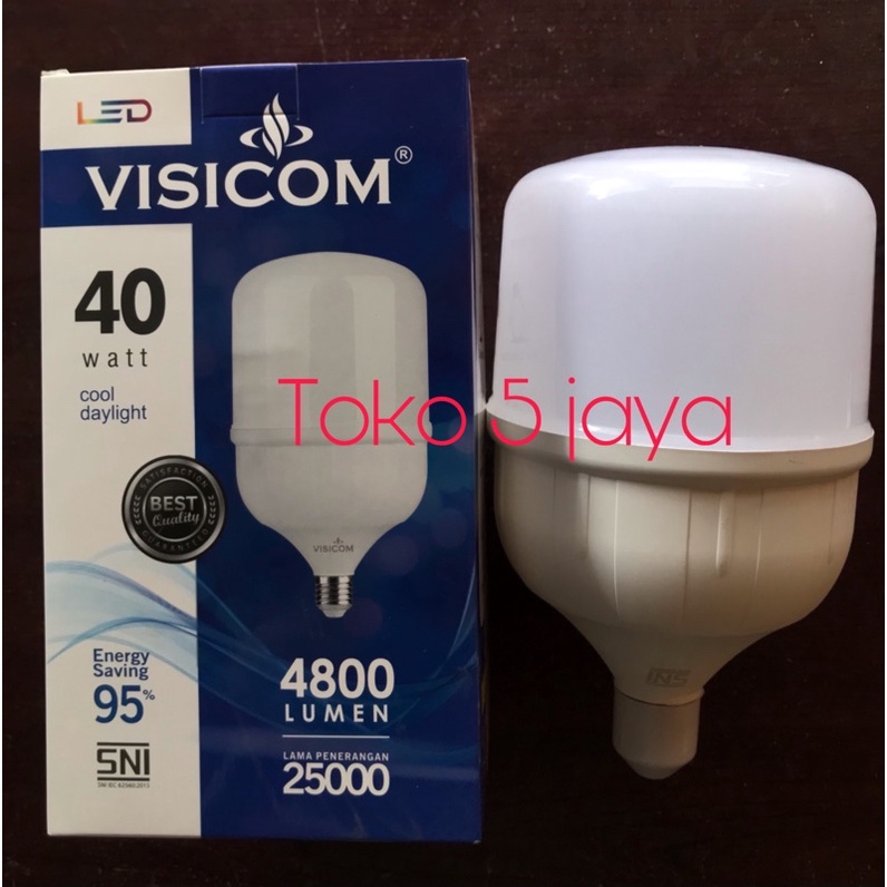 Jual lampu led visicom 40 watt / GARANSI 1 TAHUN /lampu kapsul visicom 40 watt / lampu visicom ...